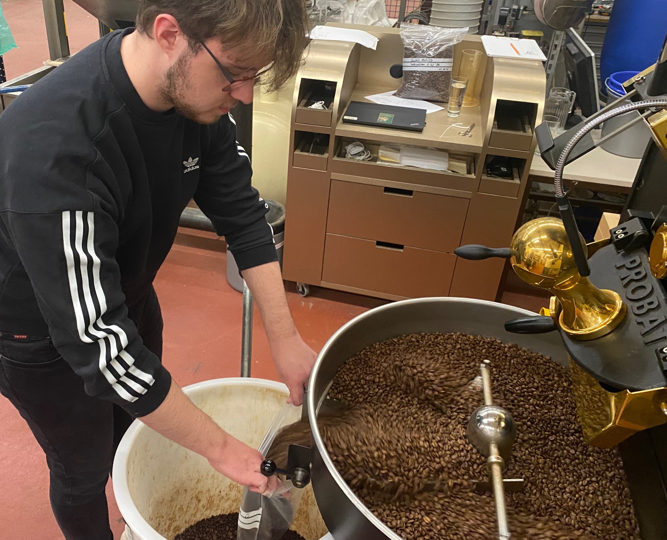 Workshop zum Kaffee rösten - Tchibo