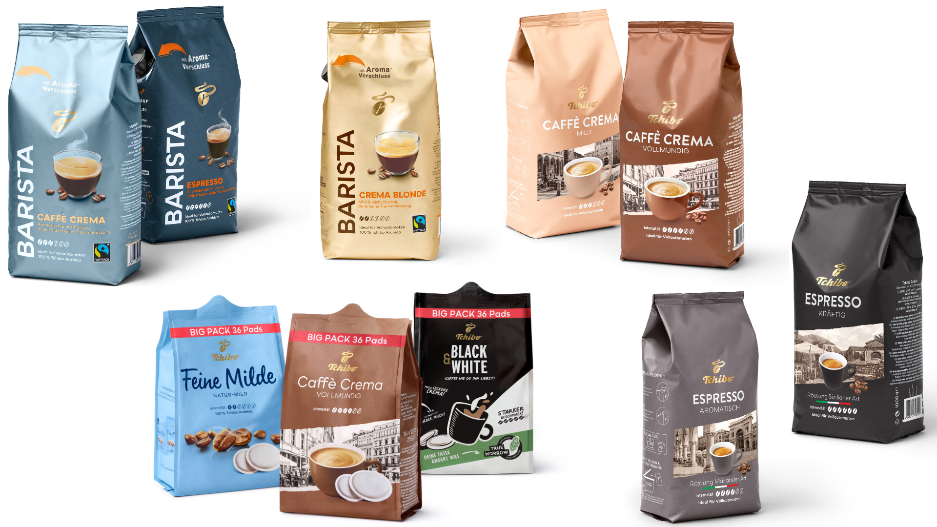 Innovation! Nachhaltige Kaffeeverpackung rollt vom Band - Tchibo