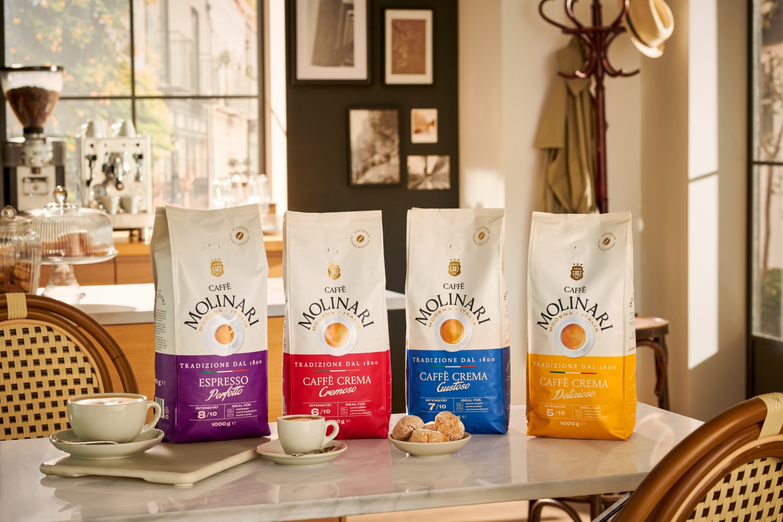 Dolce Vita bei Tchibo: Caffè Molinari – Tradizione dal 1800