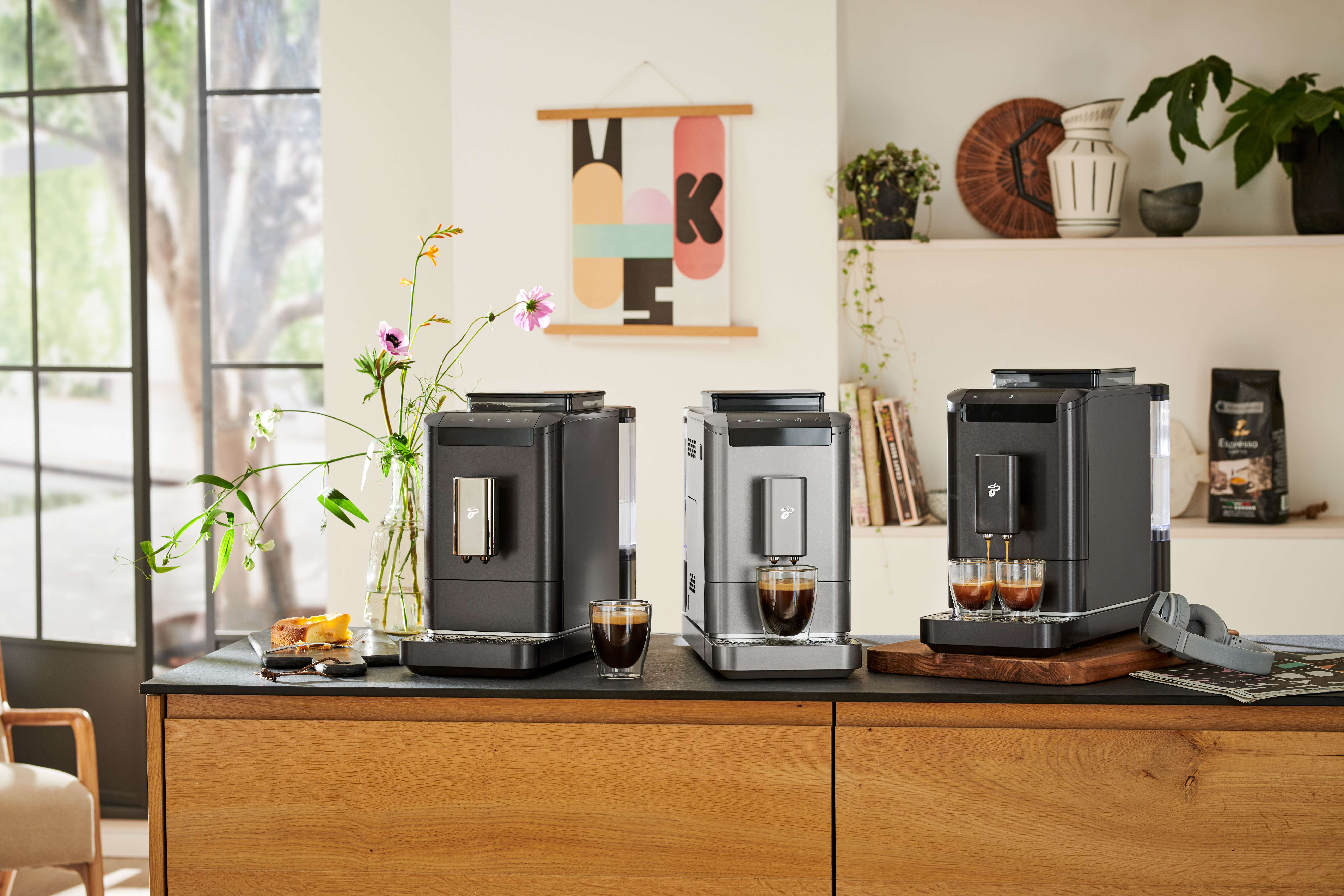 Zweifacher Kaffee, doppelter Genuss: Mit dem neuen Kaffeevollautomat ...