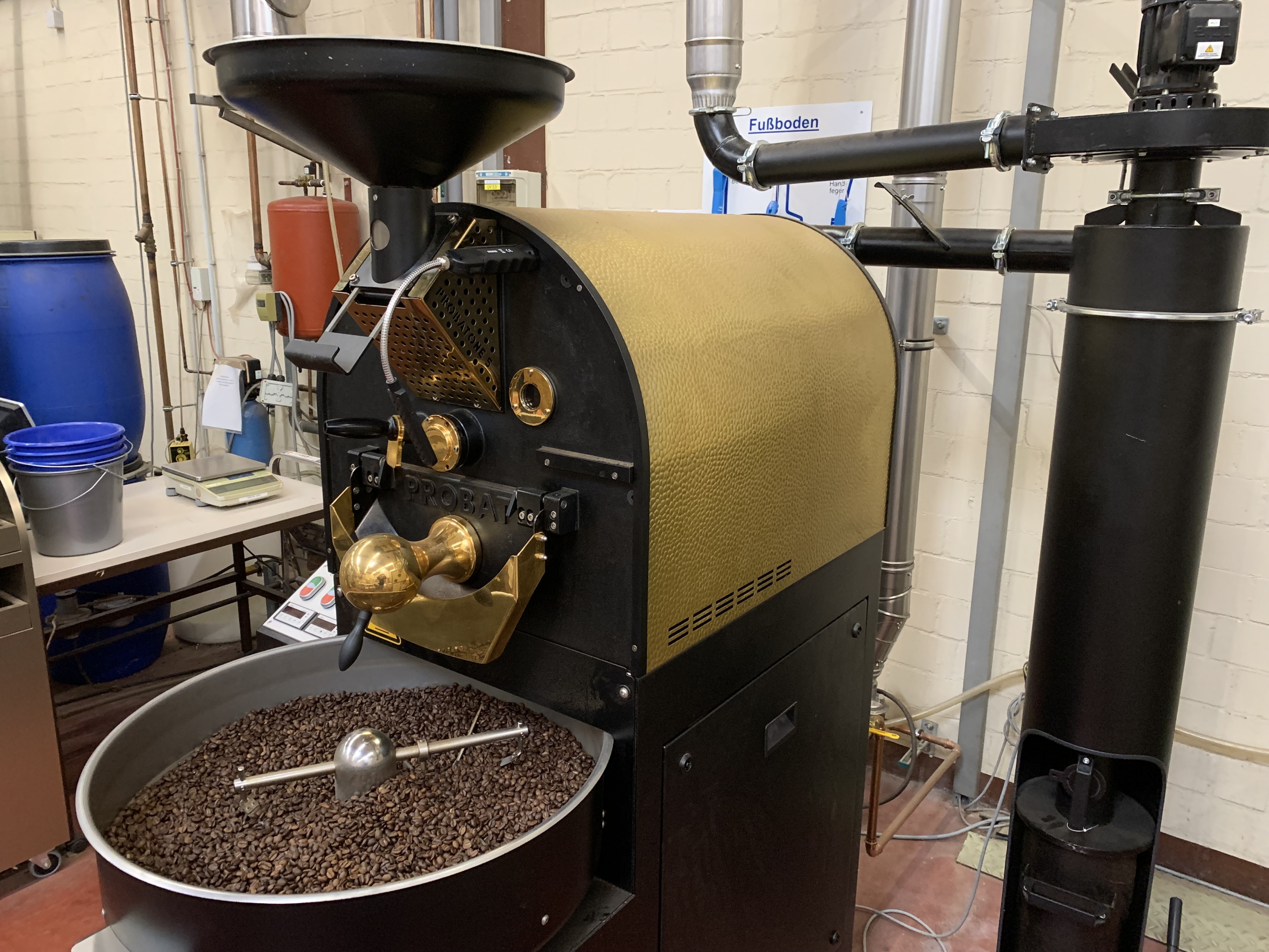 Workshop zum Kaffee rösten - Tchibo